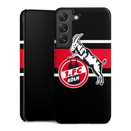 DeinDesign Galaxy S22 Handy Premium Case Smartphone Handyh&uuml;lle Schutzh&uuml;lle gl&auml;nzend Official Licensed Product 1. Fc K&ouml;ln Logo Premium Case