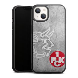 DeinDesign iPhone 13 Handy Gallery Case Handyh&uuml;lle 9H Geh&auml;rtetes Glas R&uuml;ckseite H&uuml;lle 1. Fck Devil 1. Fc Kaiserslautern Gallery Case