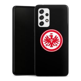 DeinDesign Galaxy A53 5G Handy Silikon H&uuml;lle Case schwarz Handyh&uuml;lle Eagle Eintracht Frankfurt Sge