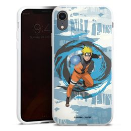 DeinDesign iPhone Xr Handy Silikon H&uuml;lle Case wei&szlig; Handyh&uuml;lle Official Licensed Product Manga Naruto Shippuden Silikon Case