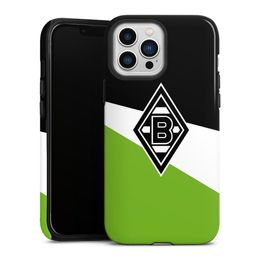 DeinDesign iPhone 13 Pro Max Handy Panzer Handyh&uuml;lle robuste Outdoor H&uuml;lle Schutzh&uuml;lle gl&auml;nzend Borussia M&ouml;nchengladbach Official Licensed Product Gladbach Tough