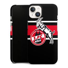 DeinDesign iPhone 14 Handy Premium Case Smartphone Handyh&uuml;lle Schutzh&uuml;lle matt Official Licensed Product 1. Fc K&ouml;ln Logo Premium Case