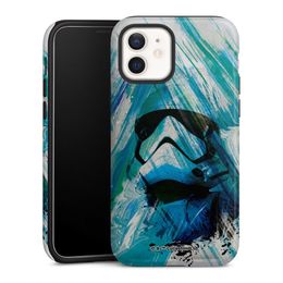 DeinDesign iPhone 12 mini Handy Panzer Handyh&uuml;lle robuste Outdoor H&uuml;lle Schutzh&uuml;lle gl&auml;nzend Colourful Stormtrooper Star Wars Tough Case