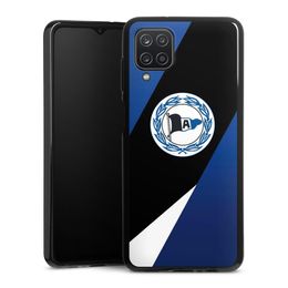 DeinDesign Galaxy A12 Handy Silikon H&uuml;lle Case schwarz Handyh&uuml;lle Arminia Bielefeld Official Licensed Product Dsc