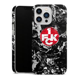 DeinDesign iPhone 13 Pro Handy Premium Case Smartphone Handyh&uuml;lle Schutzh&uuml;lle gl&auml;nzend Coat Of Arms 1. Fc Kaiserslautern Muster Premium Case