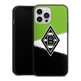 DeinDesign iPhone 13 Pro Max Handy Premium Silikon H&uuml;lle Handyh&uuml;lle schwarz Case Borussia M&ouml;nchengladbach Bmg Official Licensed Product Silikon Premium Case