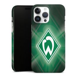 DeinDesign iPhone 14 Pro Max Handy Premium Case Smartphone Handyh&uuml;lle Schutzh&uuml;lle matt Sv Werder Bremen Coat Of Arms Official Licensed Product Premium Case