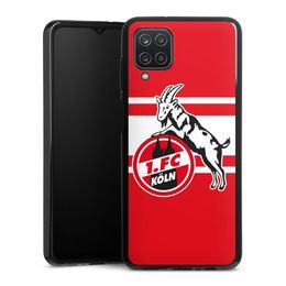 DeinDesign Galaxy A12 Handy Silikon H&uuml;lle Case schwarz Handyh&uuml;lle Official Licensed Product 1. Fc K&ouml;ln Coat Of Arms