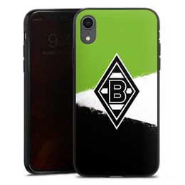 DeinDesign iPhone Xr Handy Silikon H&uuml;lle Case schwarz Handyh&uuml;lle Borussia M&ouml;nchengladbach Bmg Official Licensed Product