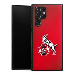DeinDesign Galaxy S22 Ultra Handy Silikon H&uuml;lle Case schwarz Handyh&uuml;lle 1. Fc K&ouml;ln Effzeh Official Licensed Product