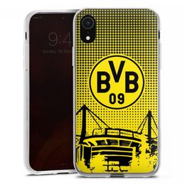 DeinDesign iPhone Xr Handy Silikon H&uuml;lle Case transparent Handyh&uuml;lle Bvb Stadium Borussia Dortmund Silikon Case