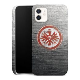 DeinDesign iPhone 12 mini Handy Premium Case Smartphone Handyh&uuml;lle Schutzh&uuml;lle matt Eintracht Frankfurt Sge Logo Premium Case