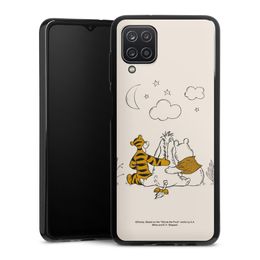 DeinDesign Galaxy A12 Handy Silikon H&uuml;lle Case schwarz Handyh&uuml;lle Winnie The Pooh Disney Official Licensed Product