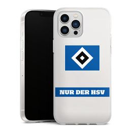 DeinDesign iPhone 13 Pro Max Handy Silikon H&uuml;lle Case transparent Handyh&uuml;lle Hamburger Sv Statement Hsv Silikon Case