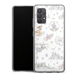 DeinDesign Galaxy A32 4G Handy Silikon H&uuml;lle Case transparent Handyh&uuml;lle Disney Dumbo Bambi Silikon Case