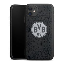 DeinDesign iPhone 11 Handy Premium Silikon H&uuml;lle Handyh&uuml;lle schwarz Case Jersey Borussia Dortmund Bvb Silikon Premium Case