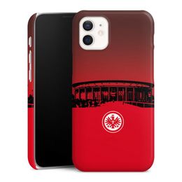 DeinDesign iPhone 12 mini Handy Premium Case Smartphone Handyh&uuml;lle Schutzh&uuml;lle gl&auml;nzend Eintracht Frankfurt Official Licensed Product Stadium Premium Case