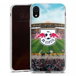 DeinDesign iPhone Xr Handy Silikon H&uuml;lle Case transparent Handyh&uuml;lle Stadium Rb Leipzig Official Licensed Product Silikon Case