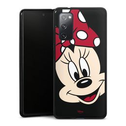 DeinDesign Galaxy S20 FE 5G Handy Silikon H&uuml;lle Case schwarz Handyh&uuml;lle Minnie Mouse Official Licensed Product Disney