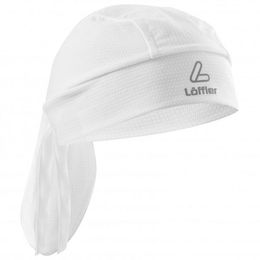 Löffler Löffler - Bandana Aero - Kopftuch Gr One Size weiß