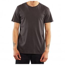 DEDICATED - T-Shirt Stockholm - T-Shirt Gr XL grau