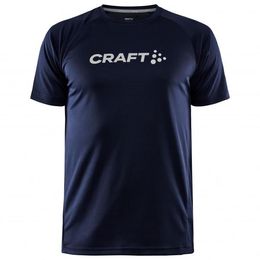Craft - Core Unify Logo Tee - Funktionsshirt Gr S blau
