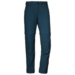 Schöffel Schöffel - Women's Pants Ascona Zip Off - Trekkinghose Gr 17 - Short blau