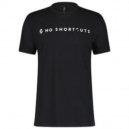 Scott - No Shortcuts S/S - T-Shirt Gr L schwarz