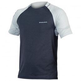 ENDURA - Singletrack Kurzarmtrikot - Radtrikot Gr S blau