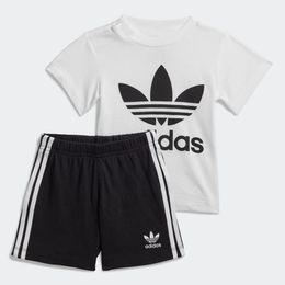 Adidas Trefoil Shorts und T-Shirt Set