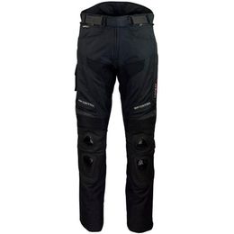 Roleff Motorradhose RO 490 wind- und wasserdicht, atmungsaktiv, schwarz