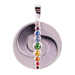 Berk Amulett Chakra Balance Anhänger Mit Glaskristallen (1-tlg)