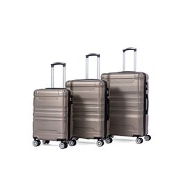EXTSUD Handgepäckkoffer Hartschalen-Handgepäck Koffer mit TSA-Schloss und Universalrad Trolley