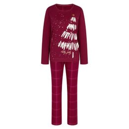 Triumph - Pyjama-Set - Red 42 - Winter Moments - Homewear für Frauen