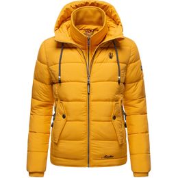 Marikoo Winter Jacket 'Taisaa' female size XS Yellow / Black / White