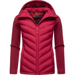 Marikoo &Uuml;bergangsjacke 'Mount Haruna' Damen Gr&ouml;&szlig;e XL orange / rot / schwarz Sommerjacke