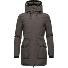 Navahoo Winterjacke Damen Gr&ouml;&szlig;e M grau