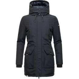 Navahoo Winterjacke Damen Gr&ouml;&szlig;e S navy