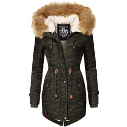 Navahoo Parka 'La Viva' Damen Gr&ouml;&szlig;e XS dunkelgr&uuml;n Winterjacke
