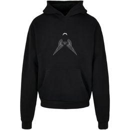 Mj Gonzales Sweatshirt 'Higher Than Heaven' Herren Gr&ouml;&szlig;e S schwarz / wei&szlig;