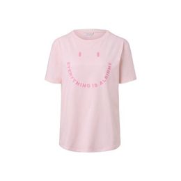 Tchibo T-Shirt mit Statement-Print - Rosa - Gr.: S