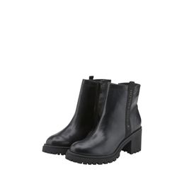 Tom Tailor Damen Gefütterte Stiefeletten, schwarz, Uni, Gr. 37