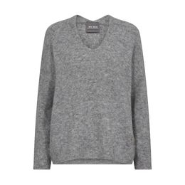 MOS MOSH Pullover Damen Gr&ouml;&szlig;e XL graumeliert