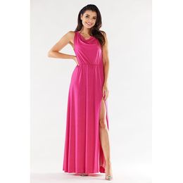 Awama Kleid in Pink - L