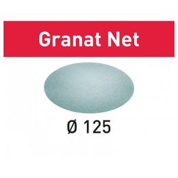 FESTOOL Schleifscheibe Netzschleifmittel STF D125 P240 GR NET/50 Granat Net 50 Stück