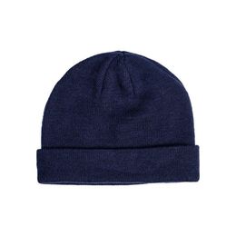 MSTRDS Beanie MSTRDS Accessoires Short Cuff Knit Beanie (1-St), blau