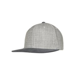 Flexfit Flex Cap Flexfit Snapback Melange Velour Snapback, grau