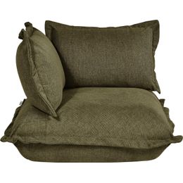 Tom Tailor HOME Sofa-Eckelement Cushion, im lässigen Kissenlook, mit softer Kaltschaumpolsterung, grün
