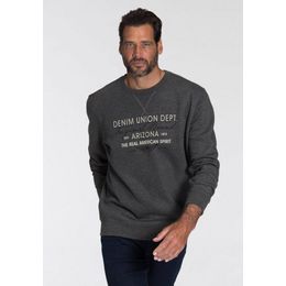 Arizona Sweatshirt mit modischem Print, grau