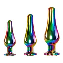 Rainbow Metal Plug Set, 3 Teile, 9,3 - 13 cm